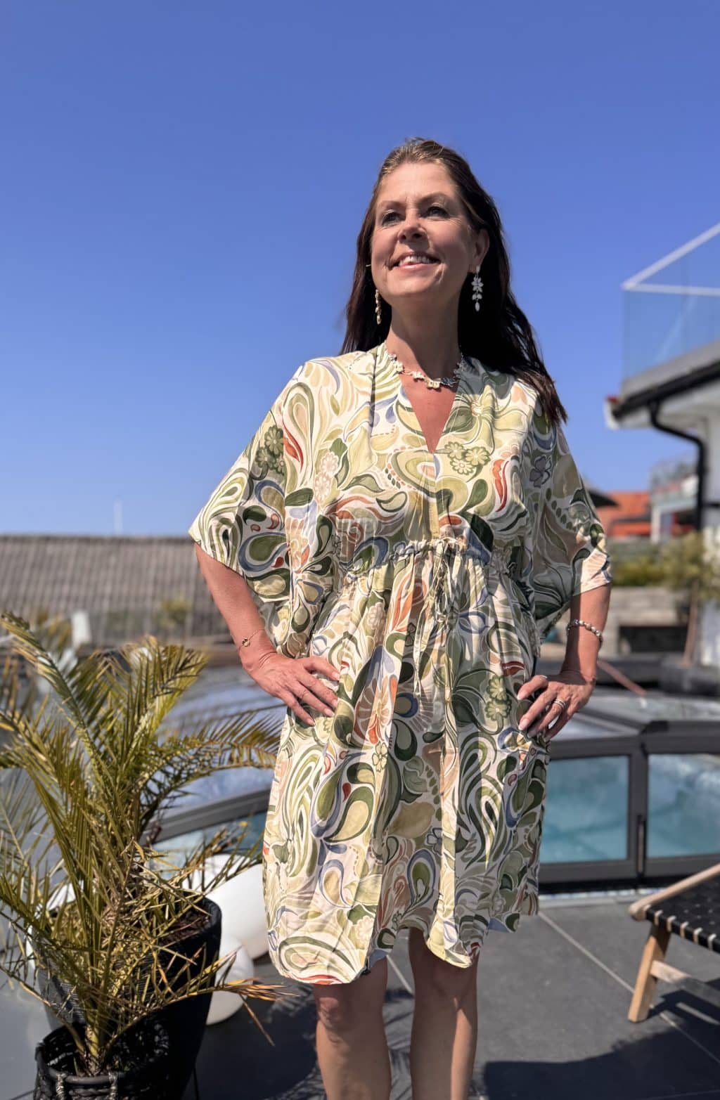 Fantastiskt fin viskos klänning - Stil & Design